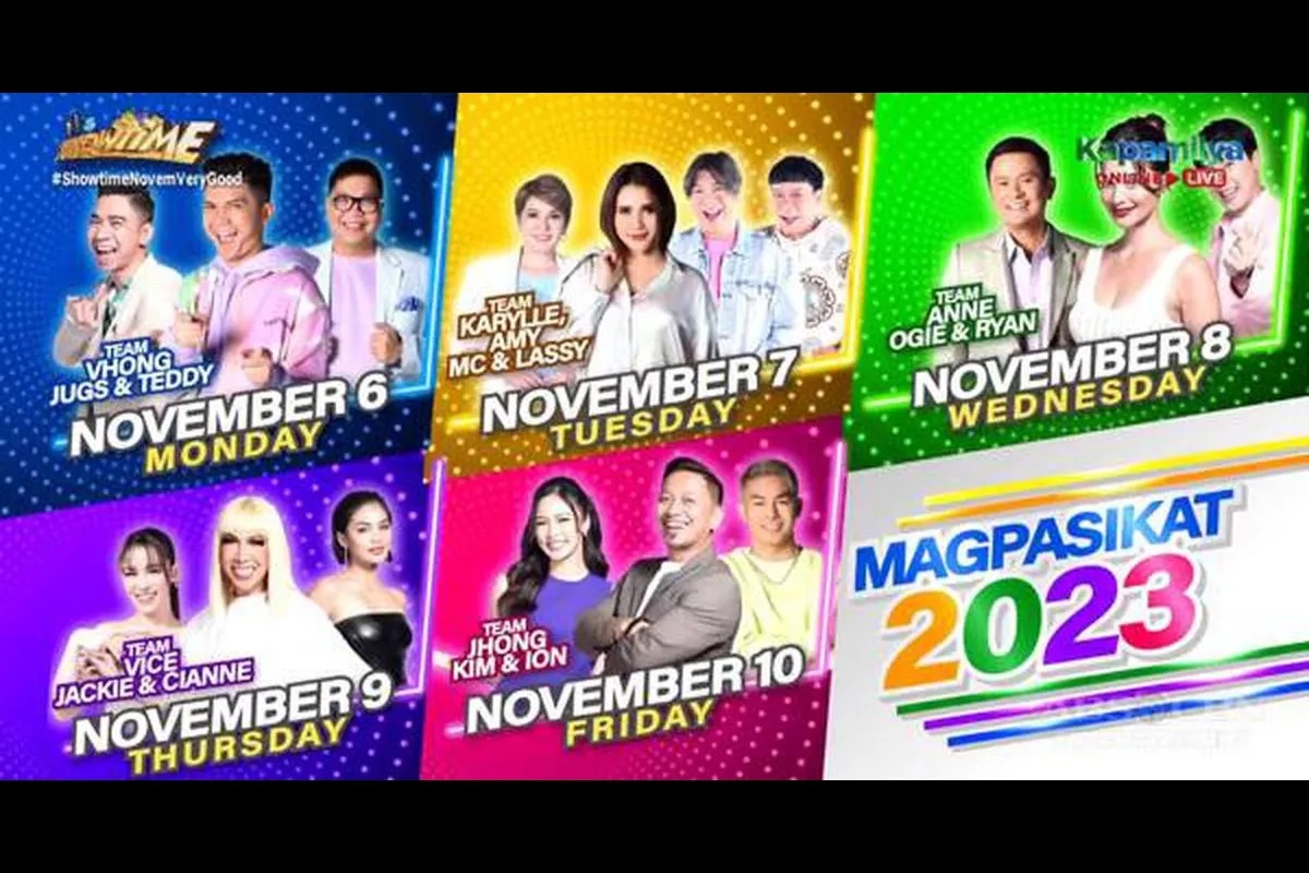 Kilalanin ang official teams na maghaharap-harap sa ‘Magpasikat 2023’ | It’s Showtime | ABS-CBN ...