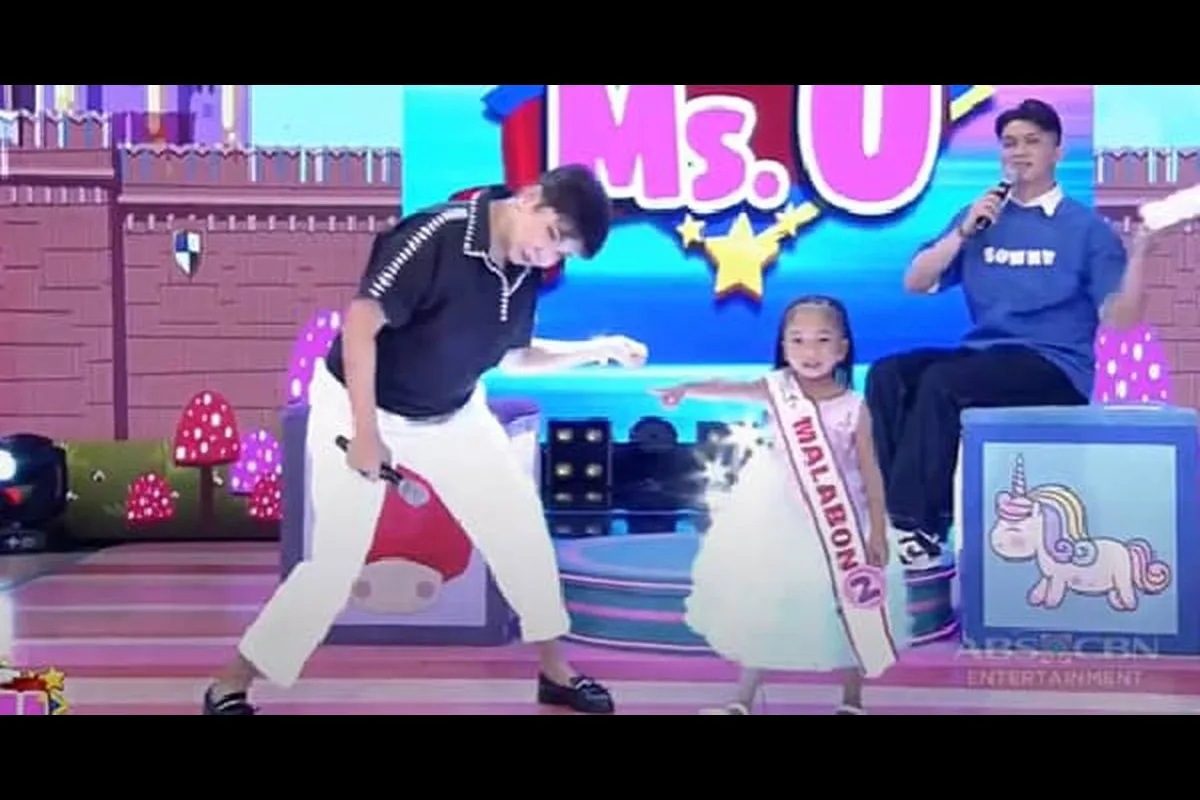 Tyang Amy, sinabayan ang energy ni Mini Miss U Scarlet sa pagsasayaw ...