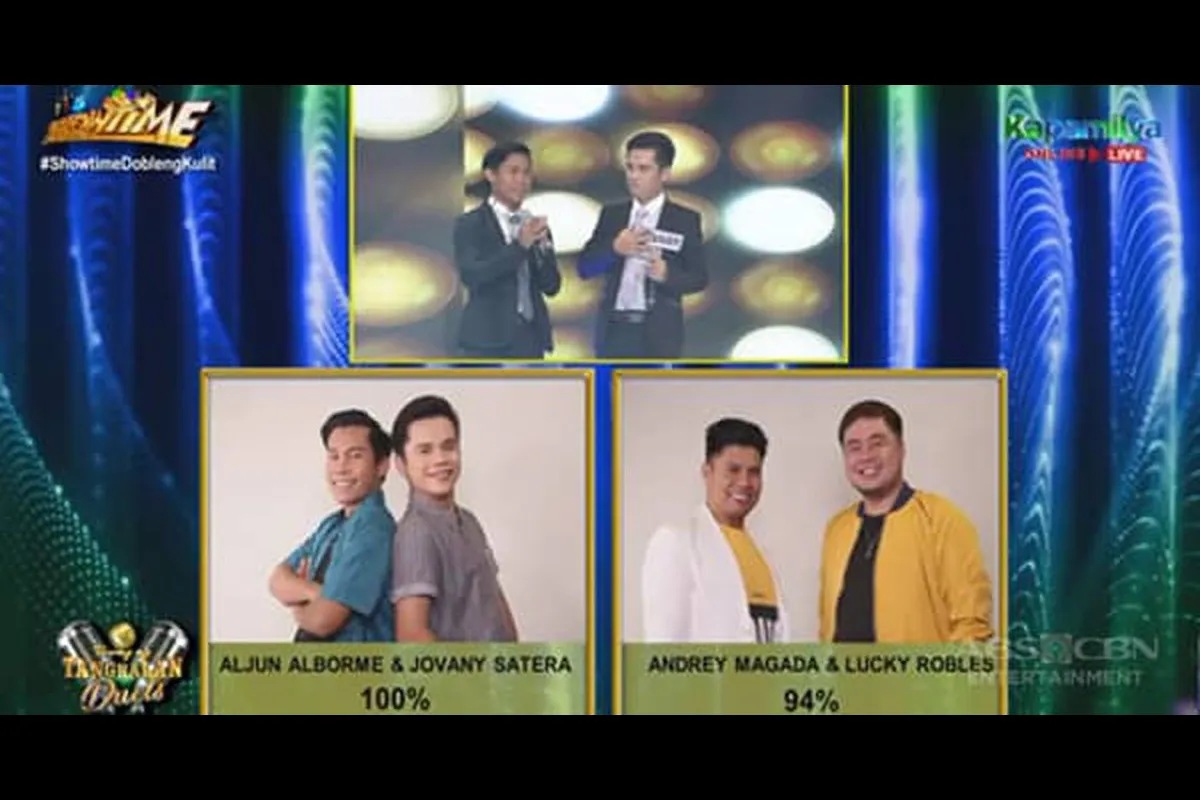 Jovany Satera & Aljun Alborme get ‘100%’ score on TNT Duets! | It’s Showtime | ABS-CBN Entertainment
