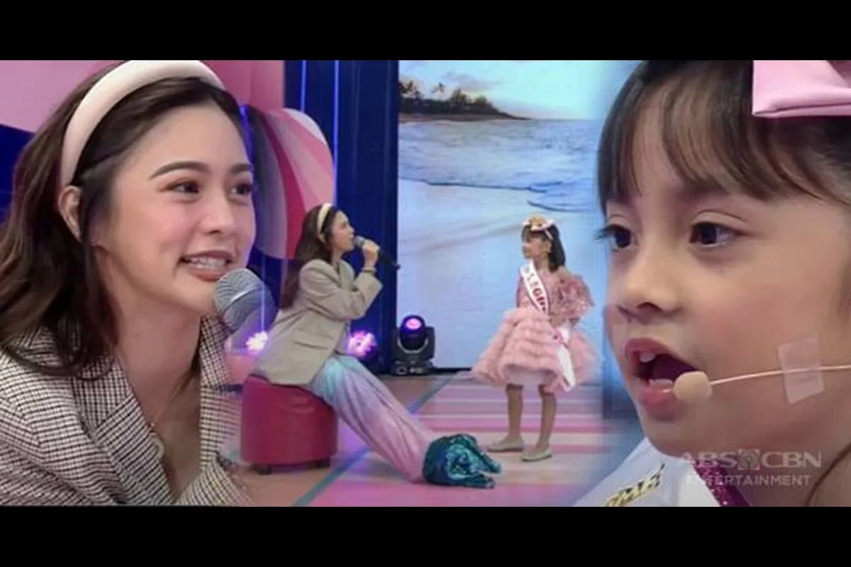 Kim Chiu, naging sirena sa aktingan nina ni Mini Miss U Elisha | It’s ...