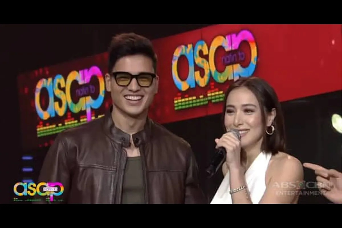 Marco Gumabao and Cristine Reyes visit ASAP Natin ‘To | ABS-CBN ...