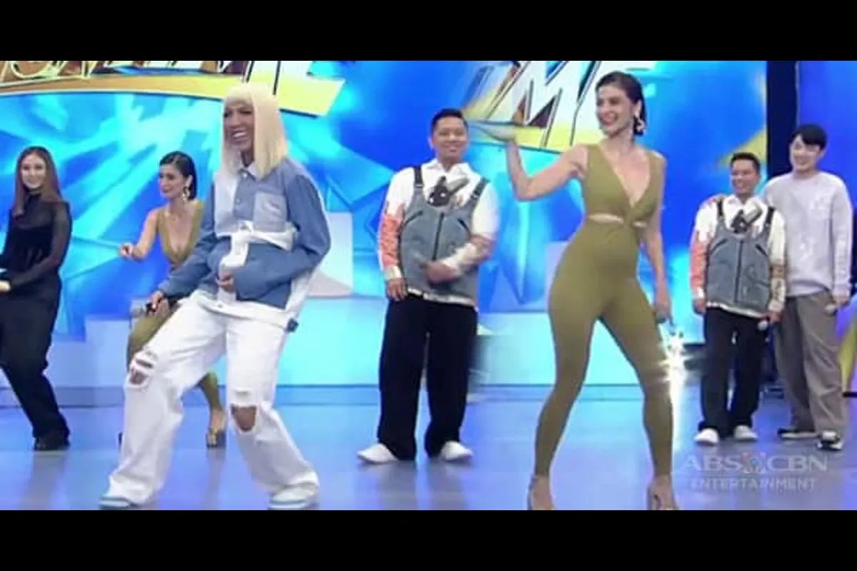 Anne at Vice Ganda, game na sinayaw ang bagong single ni Sarah Geronimo ...