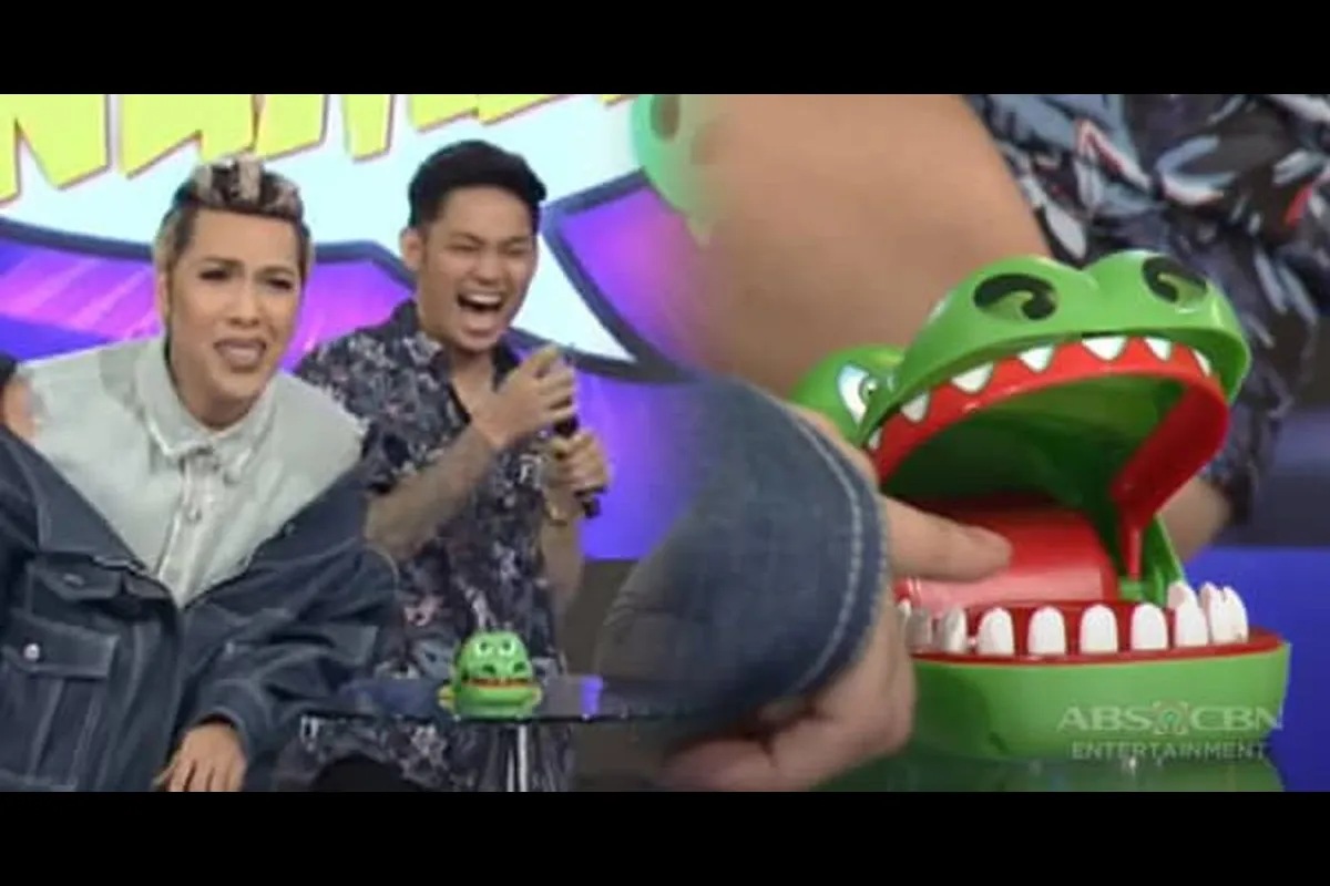 Vice Ganda is unlucky against a crocodile toy | GGV Throwback | ABS-CBN ...