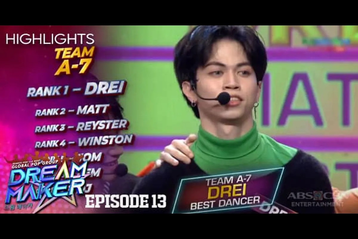 Dream Maker: Drei, panalo bilang best dancer ng Team A-7 | Episode 13 | ABS-CBN Entertainment