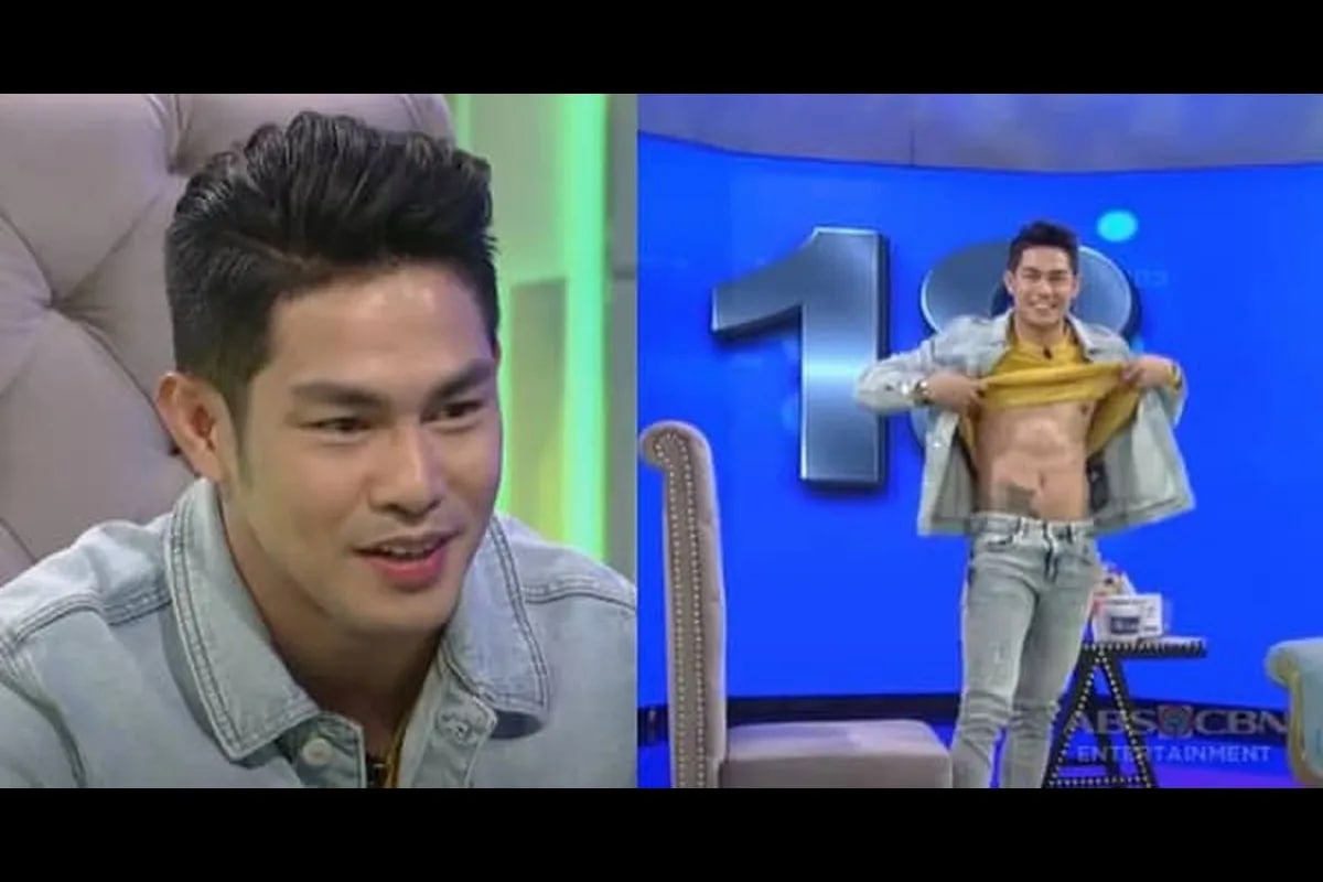 TWBA Throwback: Ion Perez shows off his abs on Fast Talk | ABS-CBN ...