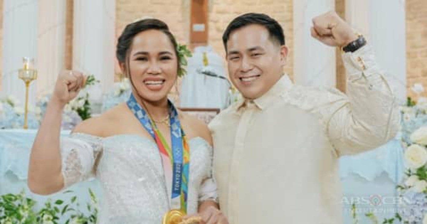 TV Patrol: Olympic gold medalist Hidilyn Diaz, ikinasal na kay coach ...