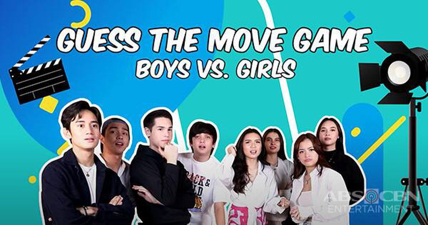 Guess The Movie Challenge: Squad Boys vs Squad Girls | ABS-CBN Entertainment