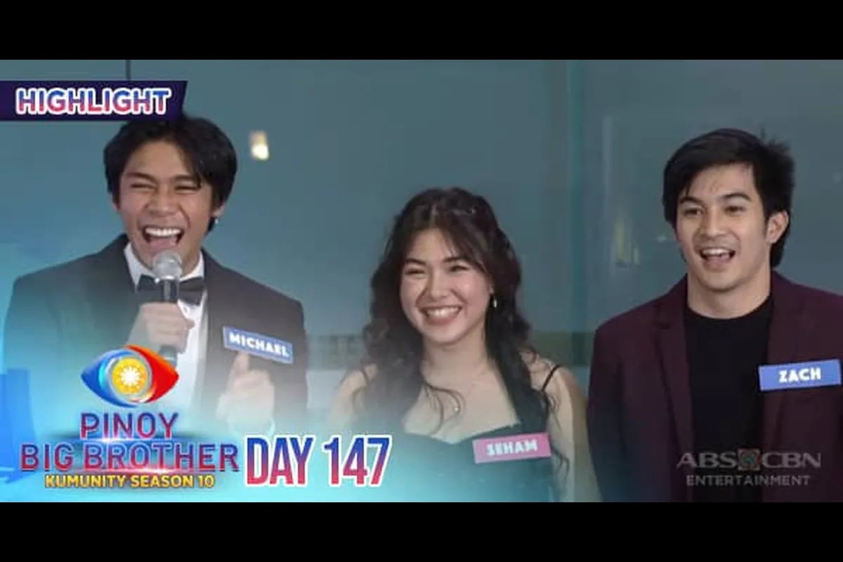 Day 147: Welcome back sa outside world, Michael, Seham and Zach! | PBB ...