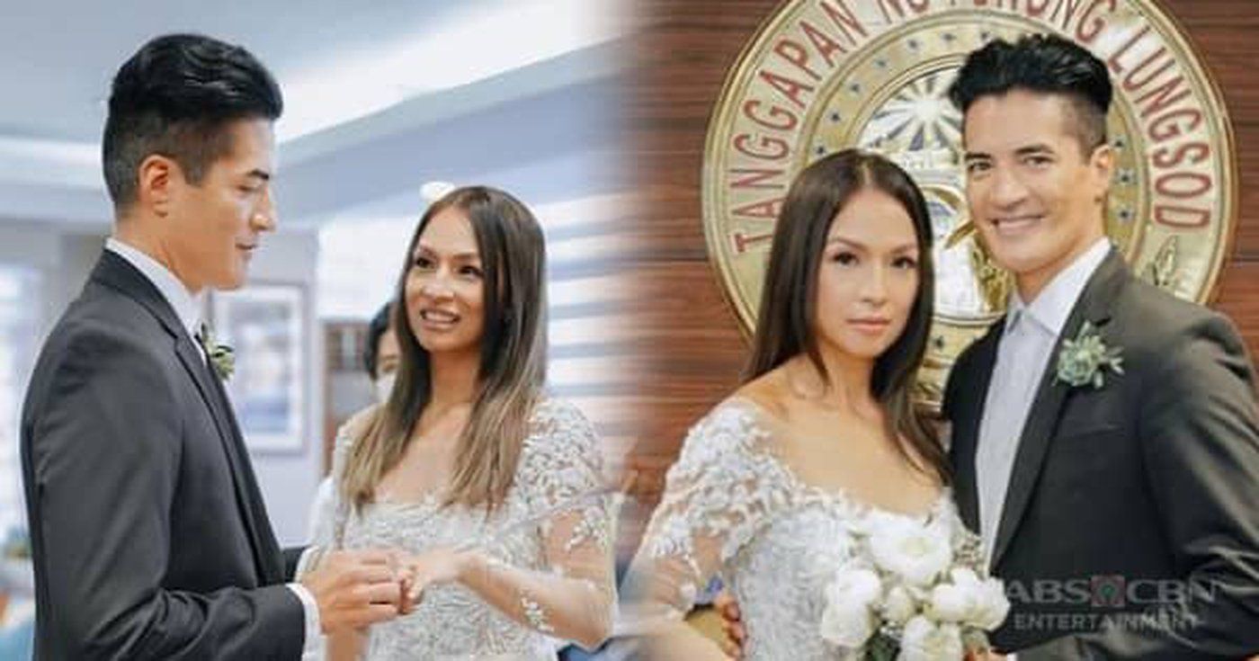 TV Patrol: Troy Montero at Aubrey Miles, ikinasal na | ABS-CBN ...