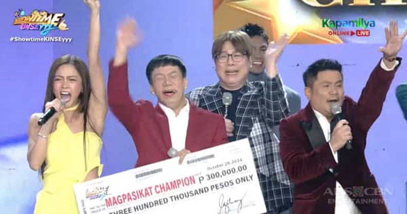 WATCH: Team Ogie, Kim, MC and Lassy wins Magpasikat 2024! | It’s Showtime | ABS-CBN Entertainment