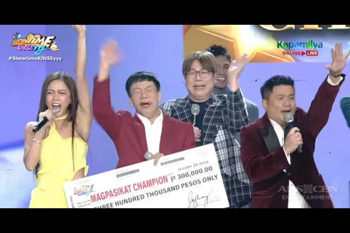 WATCH: Team Ogie, Kim, MC and Lassy wins Magpasikat 2024! | It’s ...