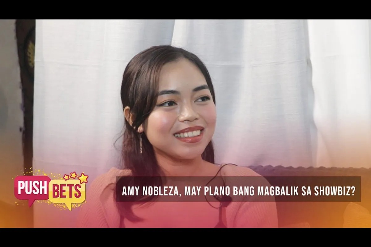 Amy Nobleza, may plano bang magbalik sa showbiz? | PUSH Bets | ABS-CBN ...