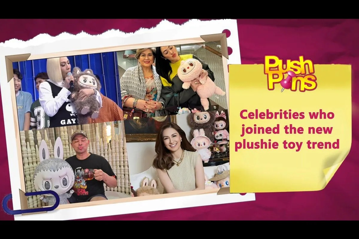 Celebrities who joined the new plushie toy trend | PUSH Pins | ABS-CBN ...