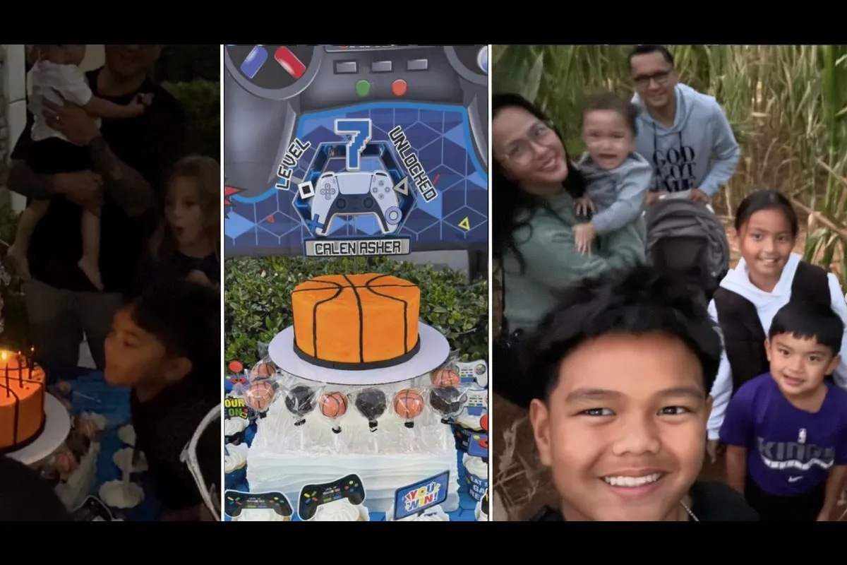 LJ Moreno, Jimmy Alapag celebrate son’s 7th birthday | ABS-CBN ...