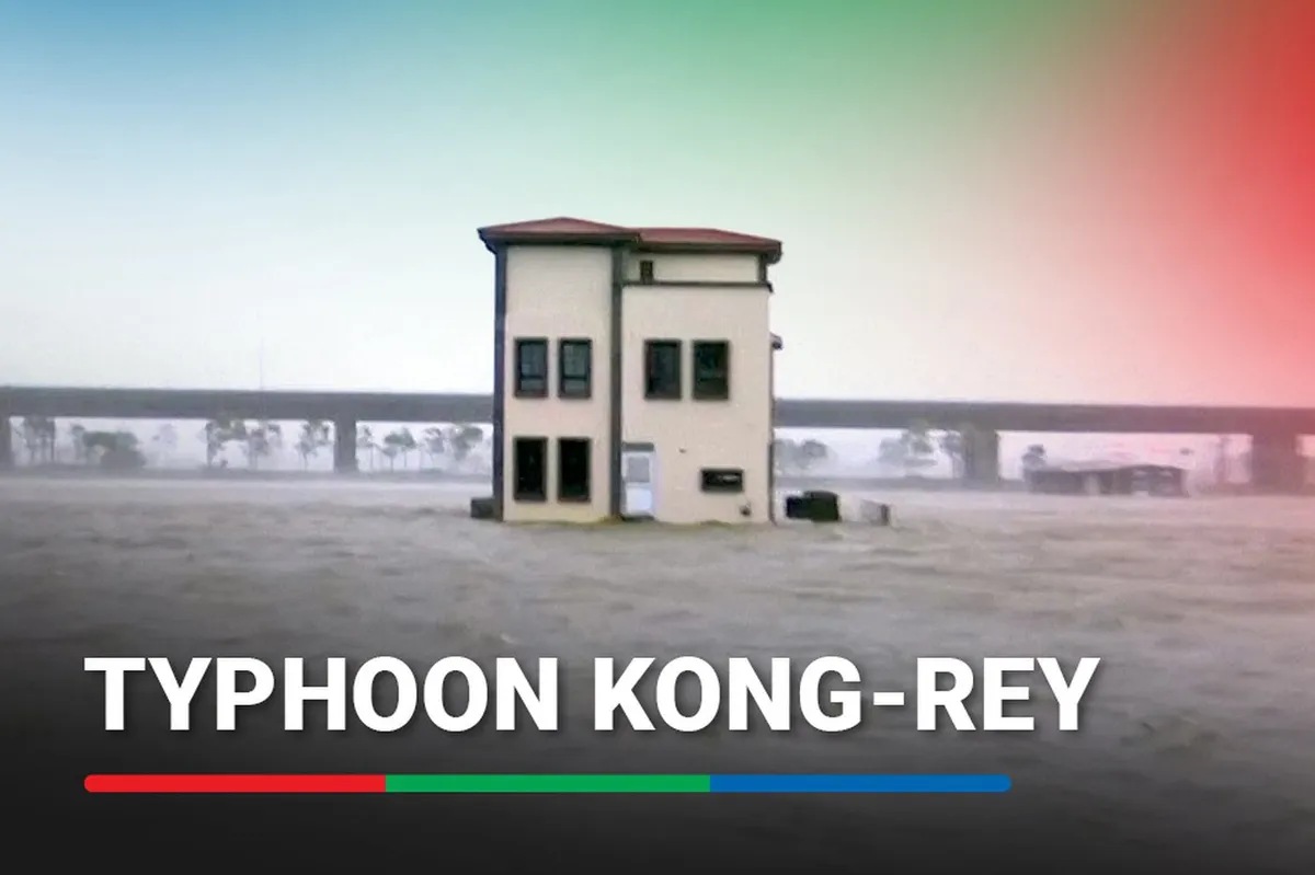 Floods swamp parts of Taiwan as typhoon Kong-rey moves away | ABS-CBN News