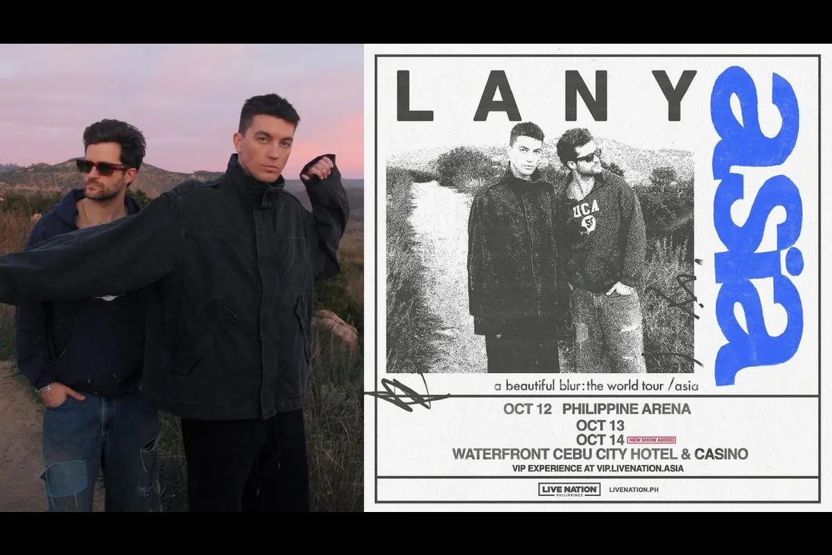 LANY to stage a three-day concert in Cebu as part of ‘A Beautiful Blur ...