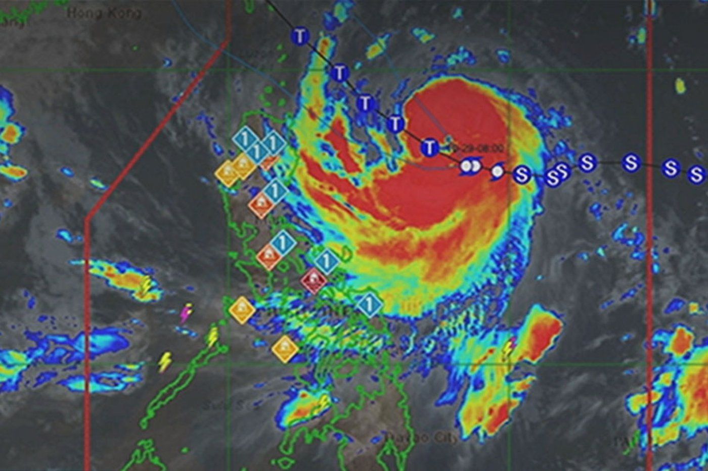 Leon may develop into super typhoon, more areas under Signal no. 1 ...