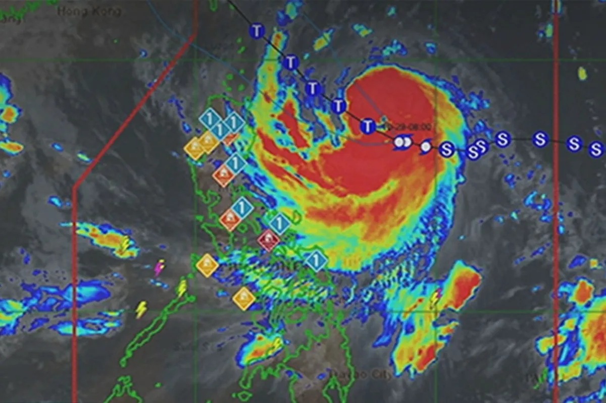 Leon may develop into super typhoon, more areas under Signal no. 1 ...