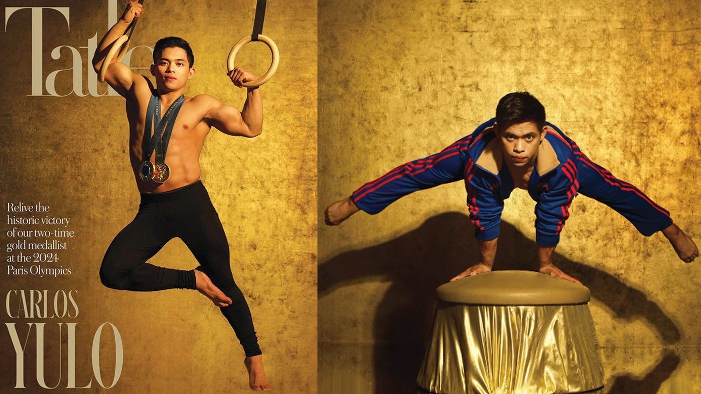 Carlos Yulo is the cover star of Tatler Philippines' October issue ...