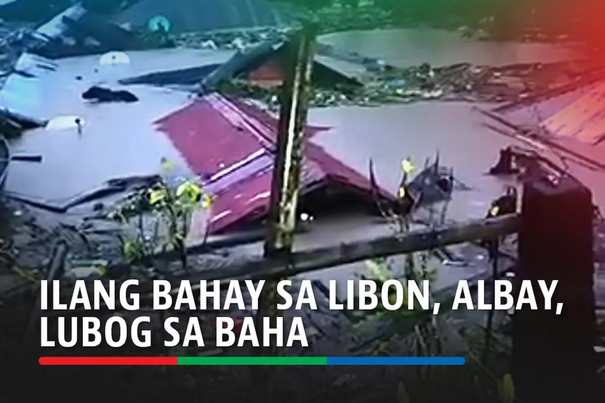Ilang bahay sa Libon, Albay, lubog sa baha | ABS-CBN News