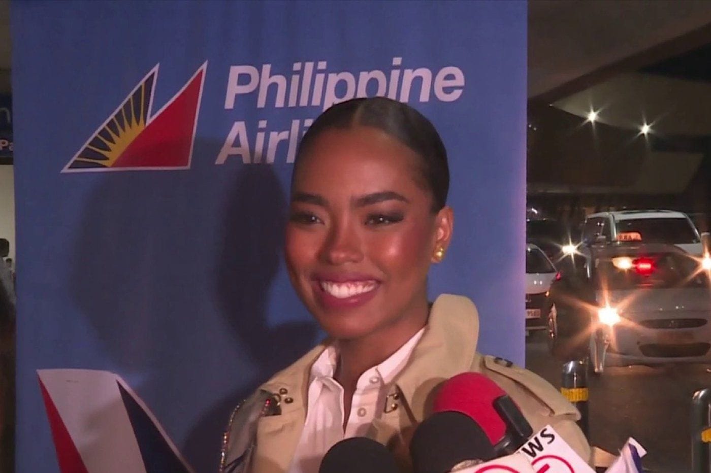 Chelsea Manalo dumating na sa LA para mag-training bago ang Miss ...