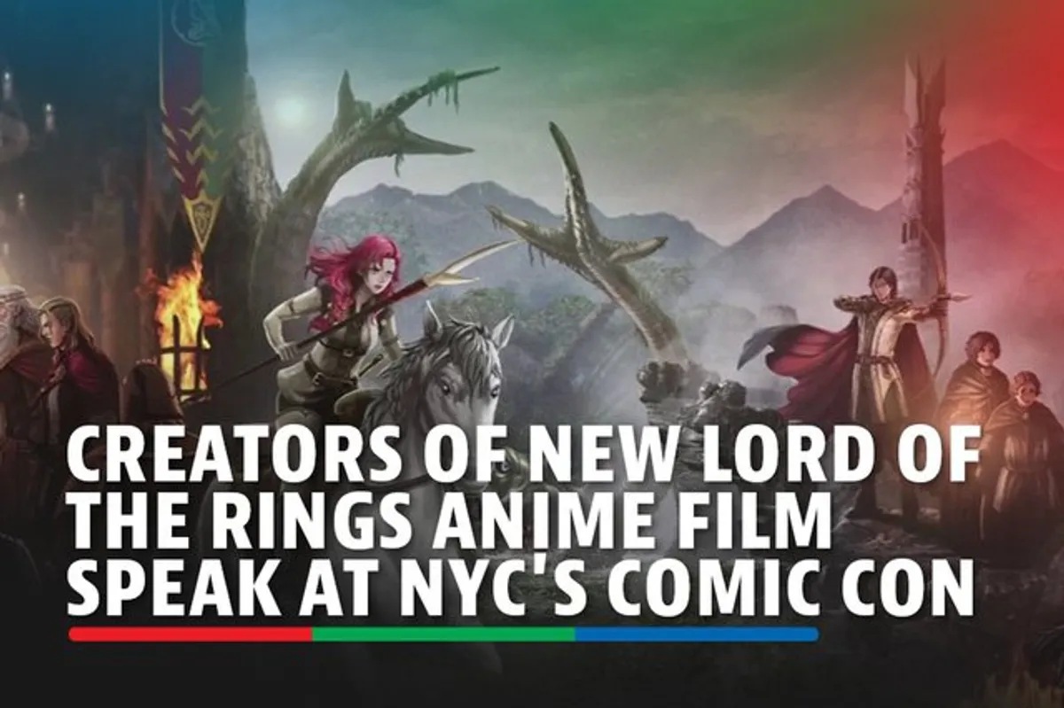Creators of new Lord of the Rings anime film speak at NYC's Comic Con ...