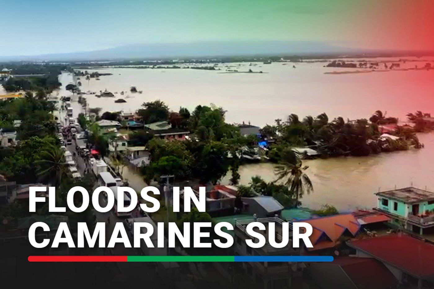 Drone footage: Floods swamp San Fernando, Camarines Sur | ABS-CBN News