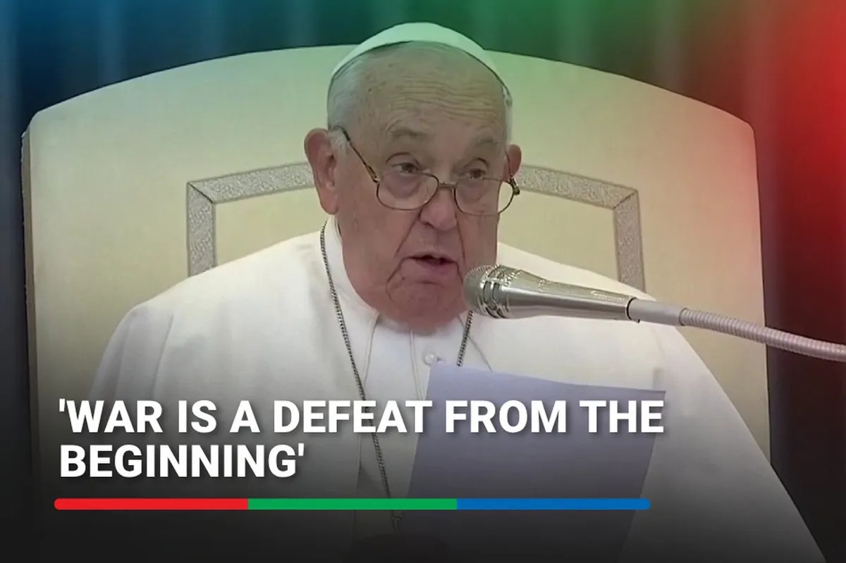 Pope says Palestinians suffer 'inhumane attacks', condemns weapons ...