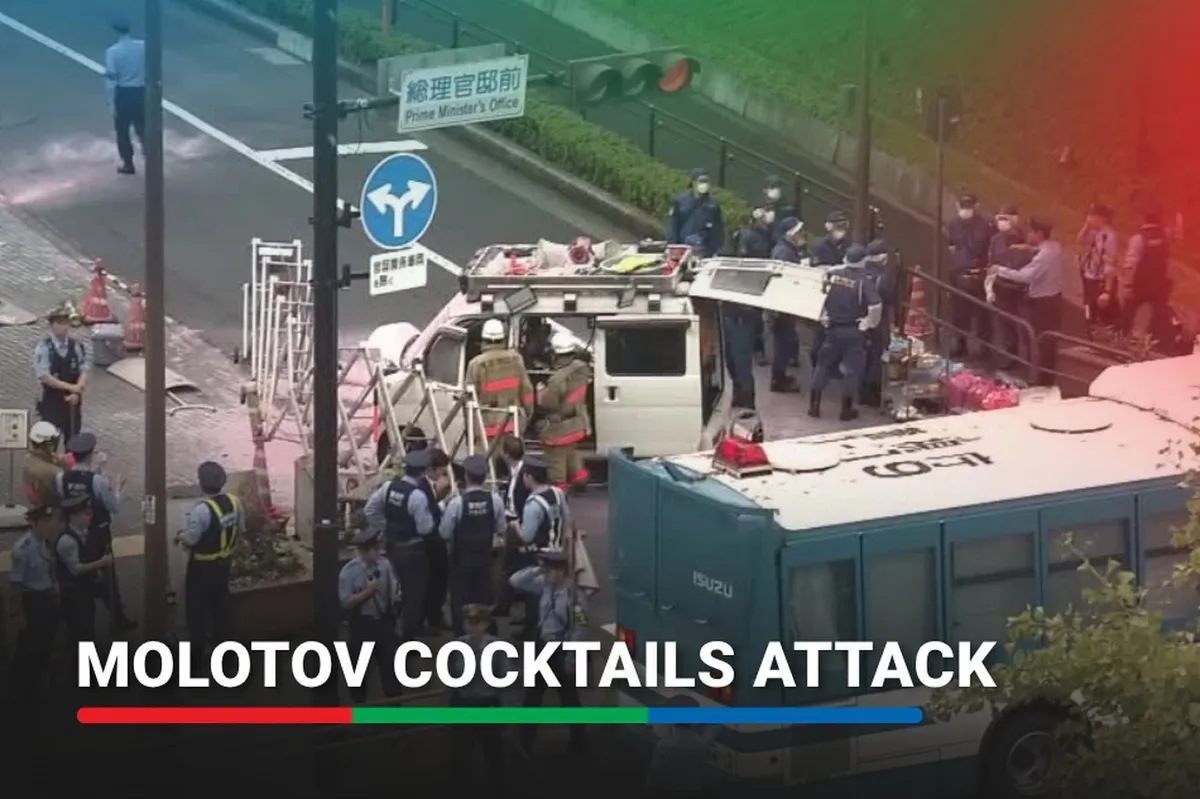 Man arrested in Molotov cocktails attack in Japan | ABS-CBN News