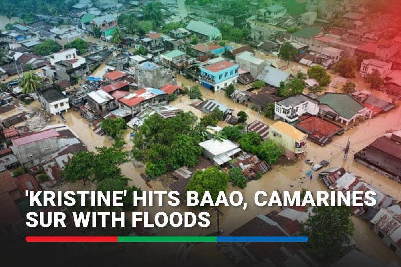 'Kristine' hits Baao, Camarines Sur with floods | ABS-CBN News