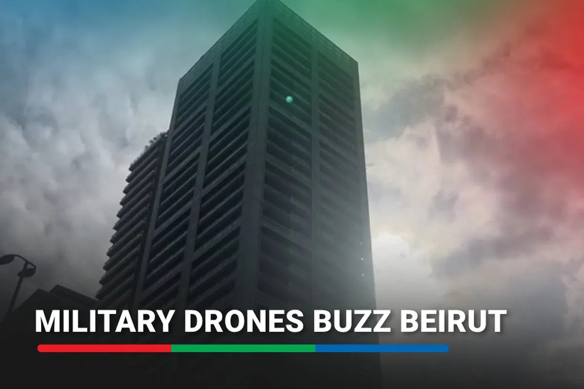 Military drones buzz over Beirut | ABS-CBN News