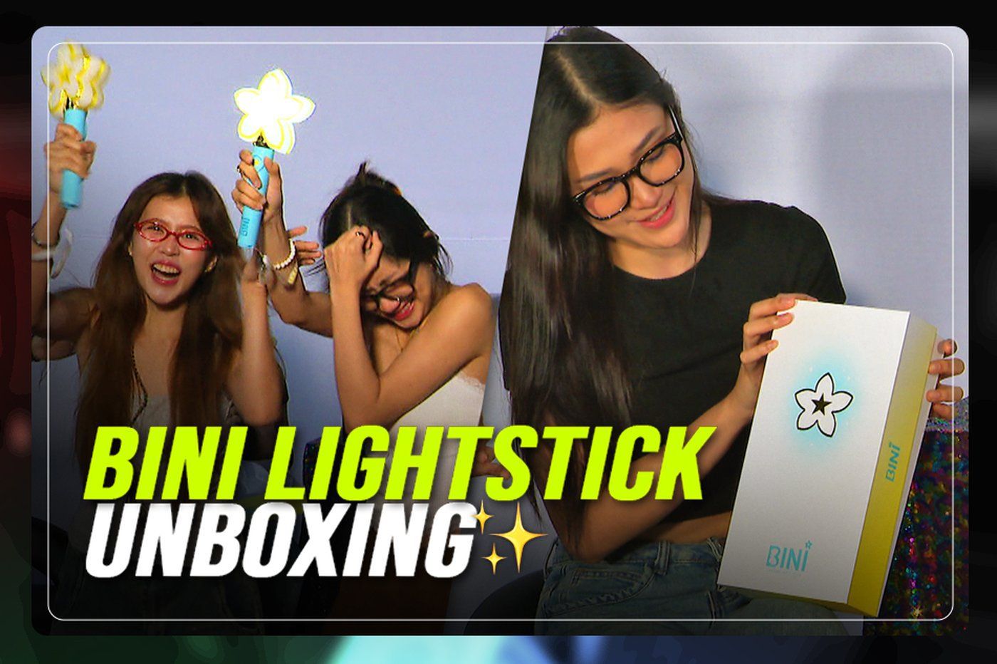 Unboxing: BINI reveals official lightstick | ABS-CBN Entertainment