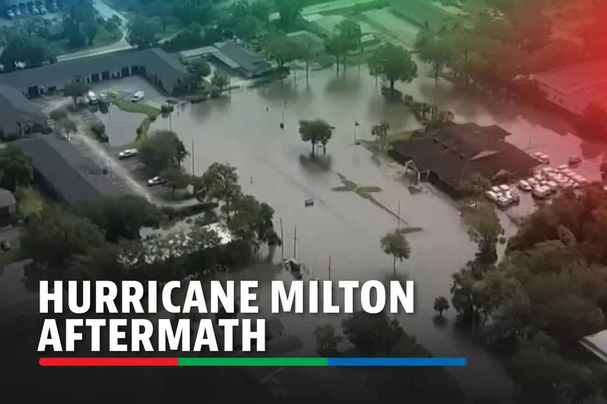 WATCH: Flooding in Florida after Hurricane Milton | ABS-CBN News