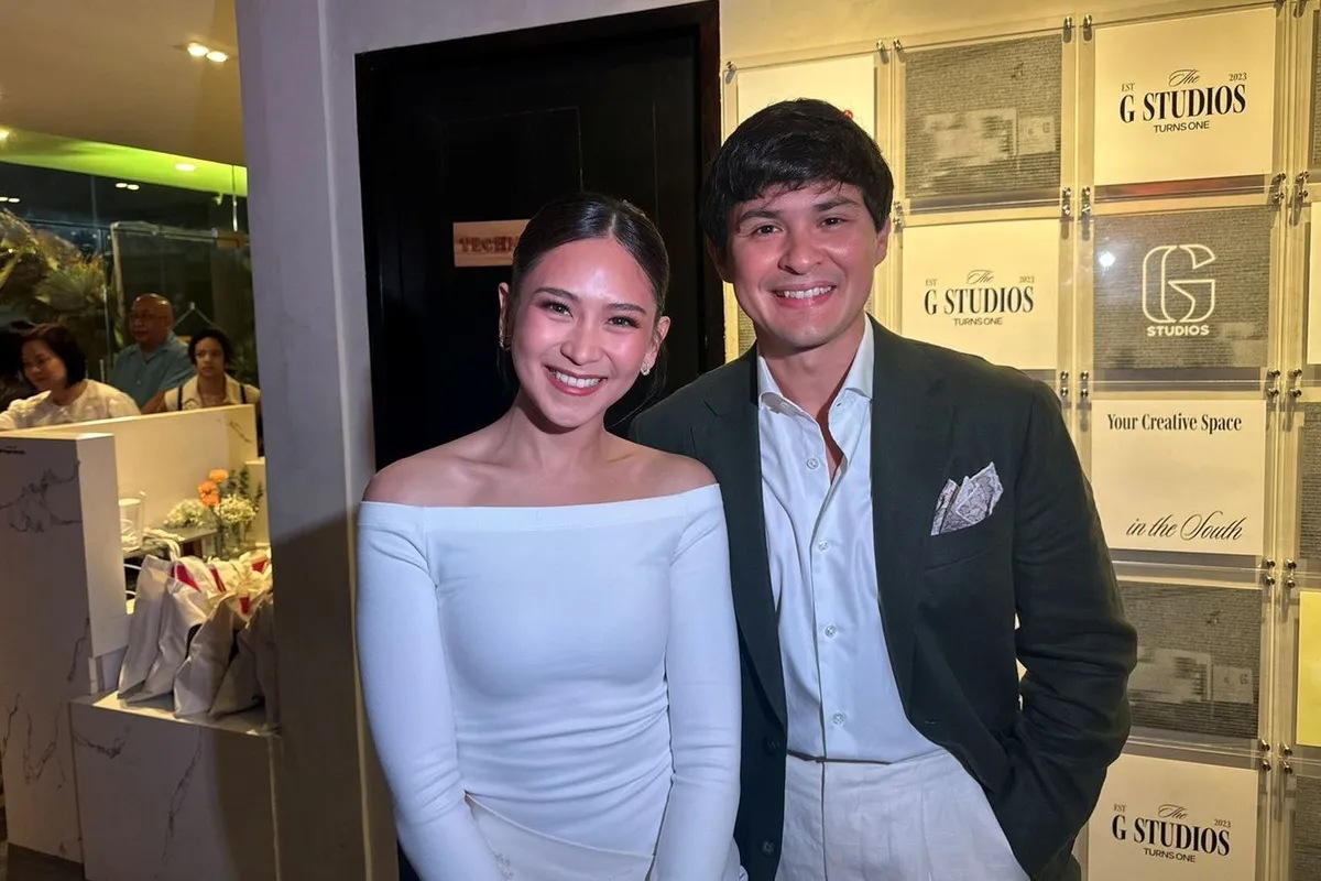 Sarah, Matteo ipinagdiwang ang 1st anniversary ng G Studios | ABS-CBN ...