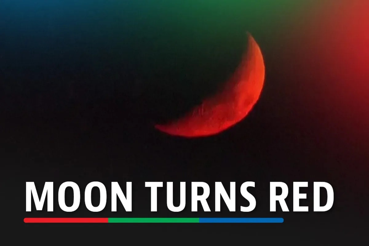 Moon turns red over Beirut | ABS-CBN News