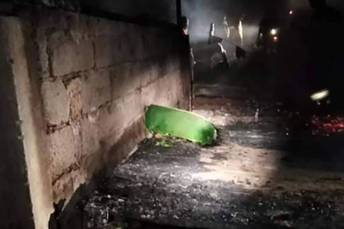 1-taong gulang na bata patay sa sunog sa Sagay City | ABS-CBN News