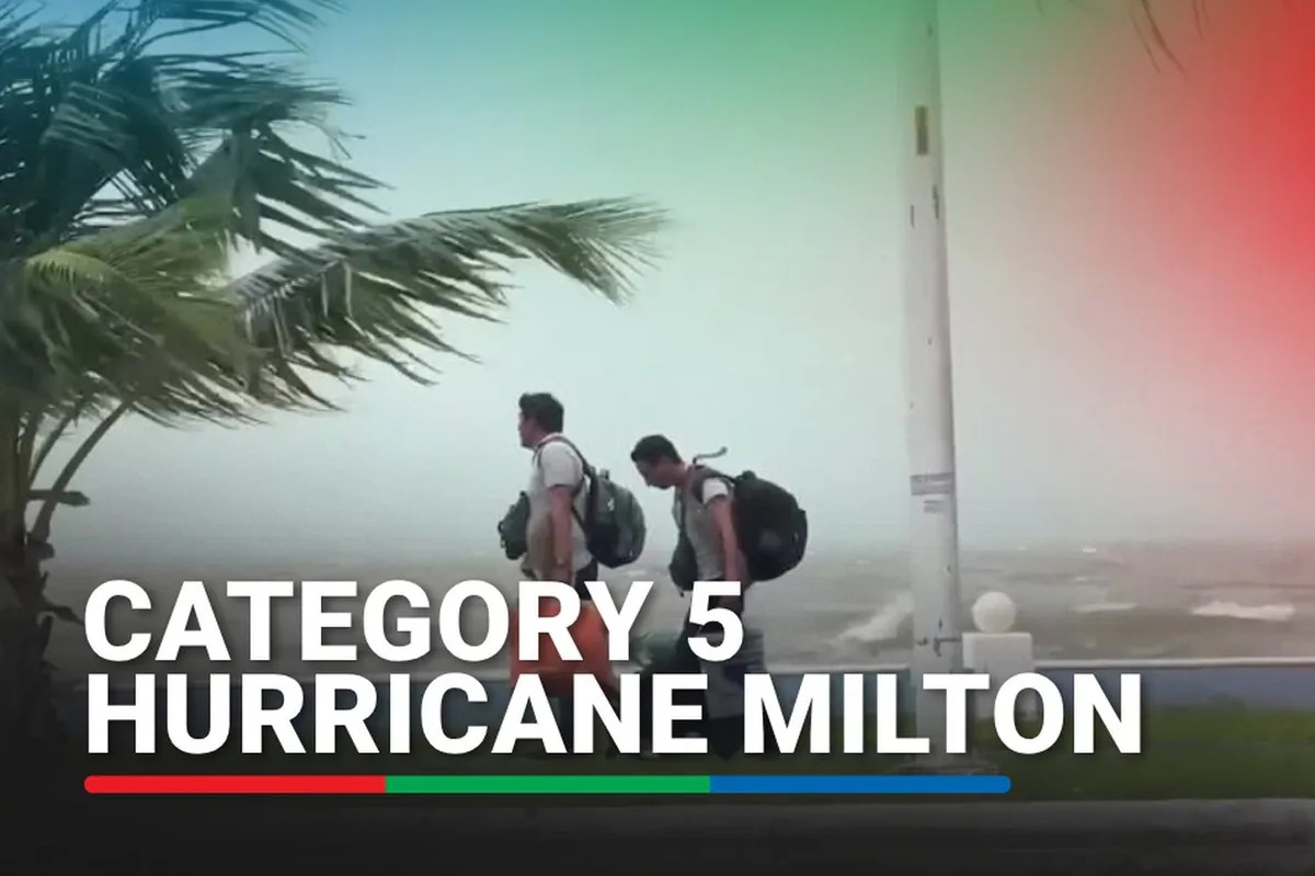 Evacuations under way as Category 5 Hurricane Milton approaches Mexico ...