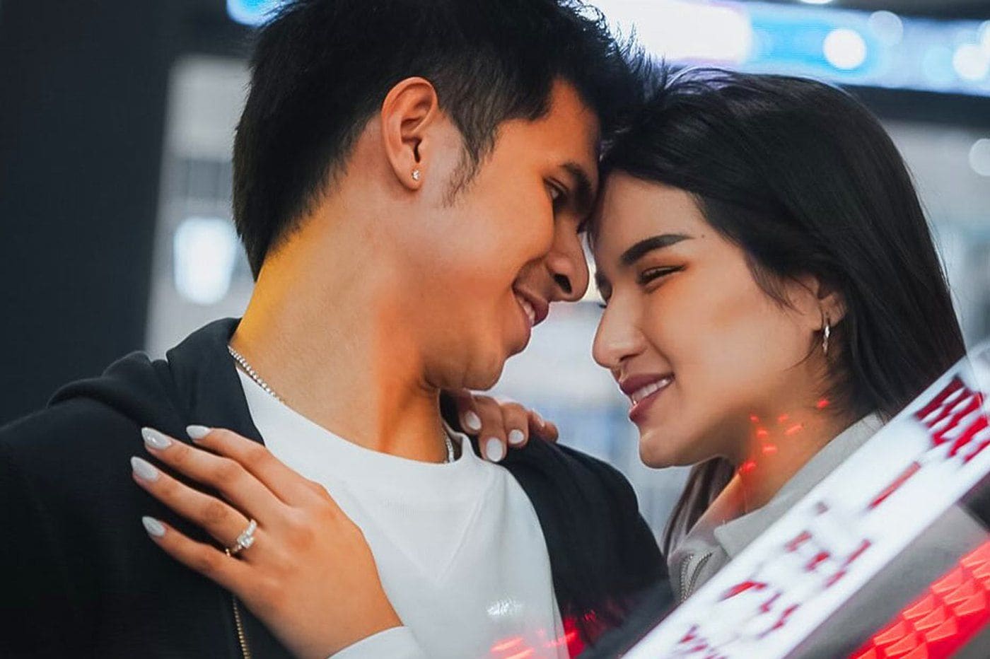 'An October to Remember': Kiefer Ravena announces engagement with Diana ...