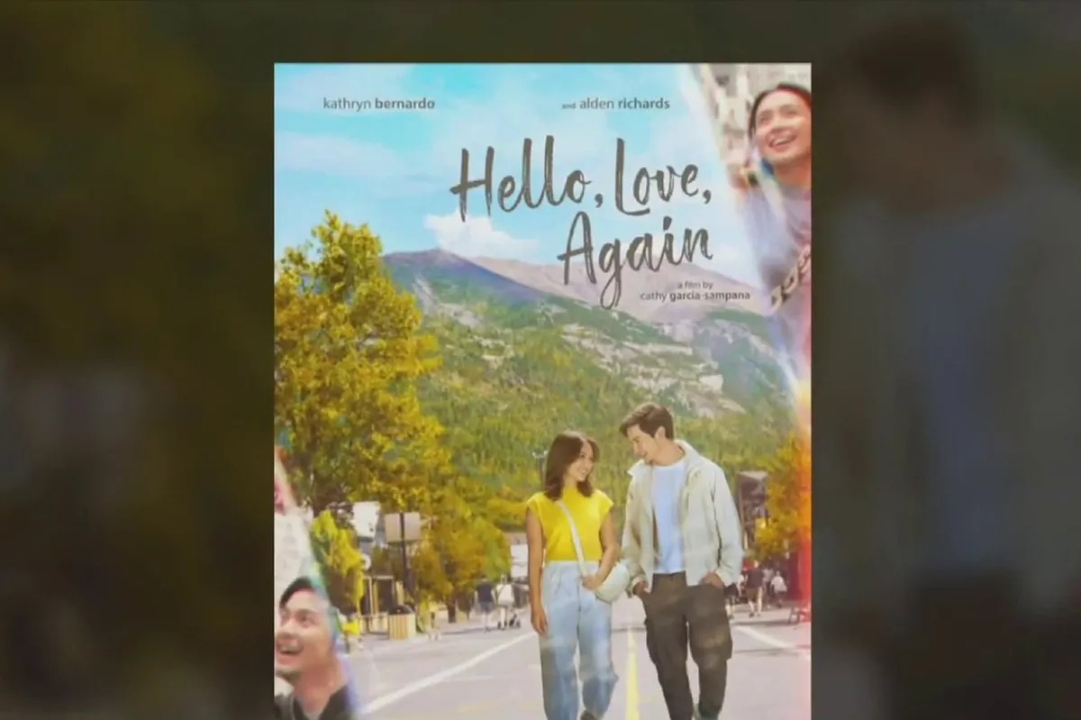 Official poster ng 'Hello, Love, Again' ipinakita na | ABS-CBN Entertainment