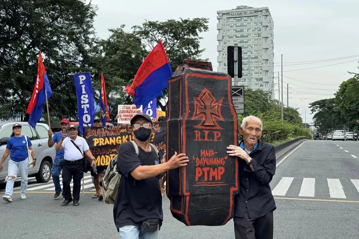 PISTON stages ‘death of livelihood’ protest vs new PUV consolidation ...