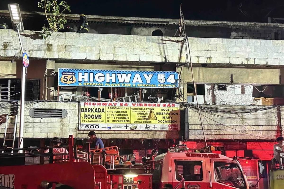 1 sugatan sa sunog sa gusali ng mga videoke bar, spa sa Pasay | ABS-CBN ...