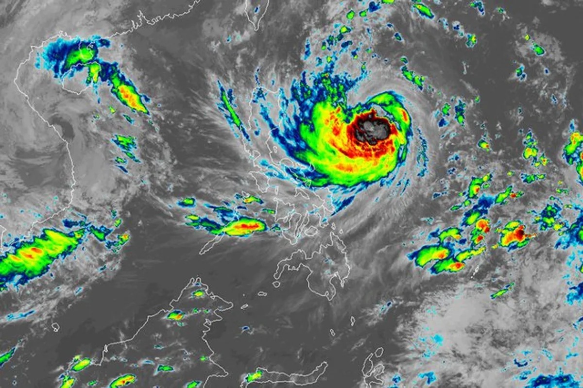 More areas under warning signal as storm Leon intensifies further | ABS ...