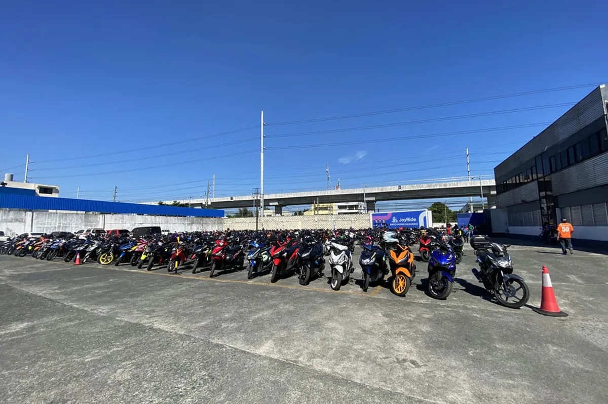 LOOK: Inside JoyRide's training facility for motor taxi drivers | ABS ...