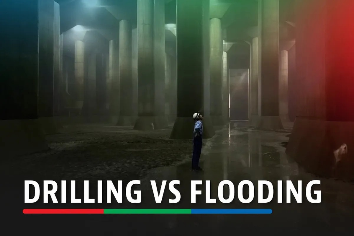 Tokyo Is Tunnelling To Stop Climate Change Flooding The City Abs Cbn News