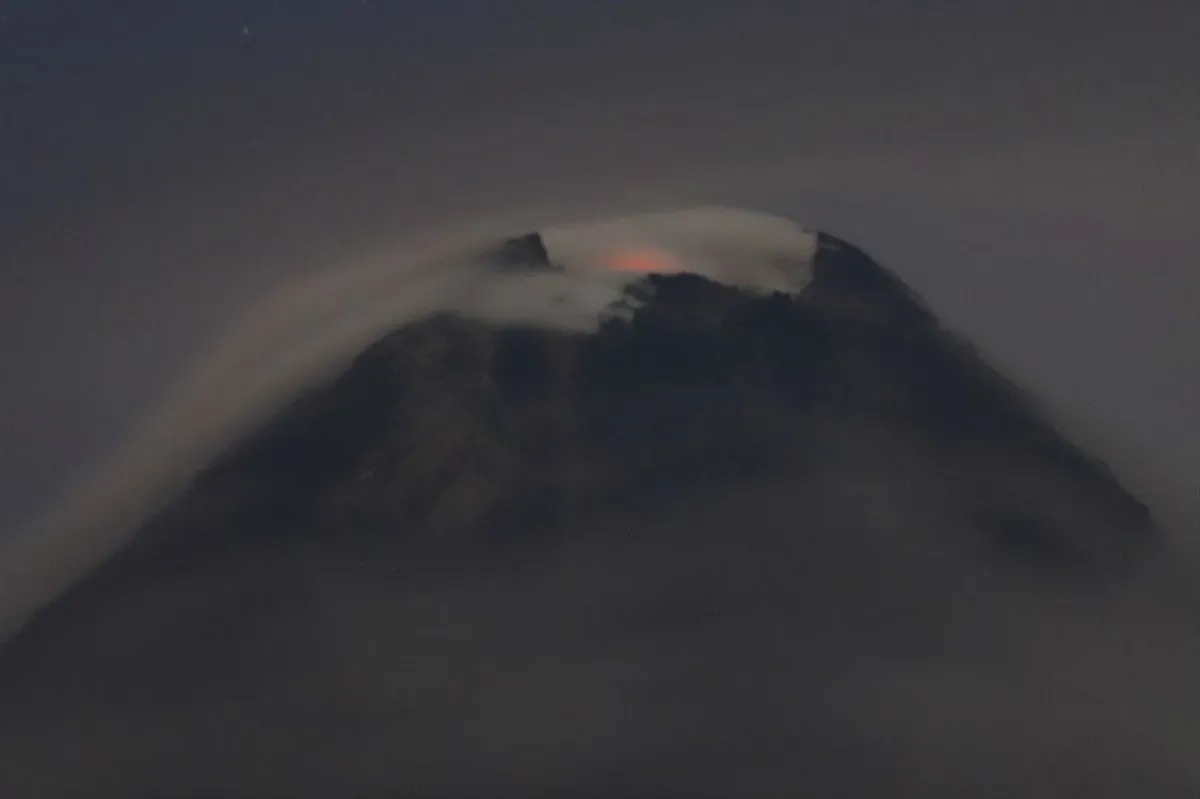 Mayon 'eruptive activity' may follow 'crater glow': Phivolcs | ABS-CBN News