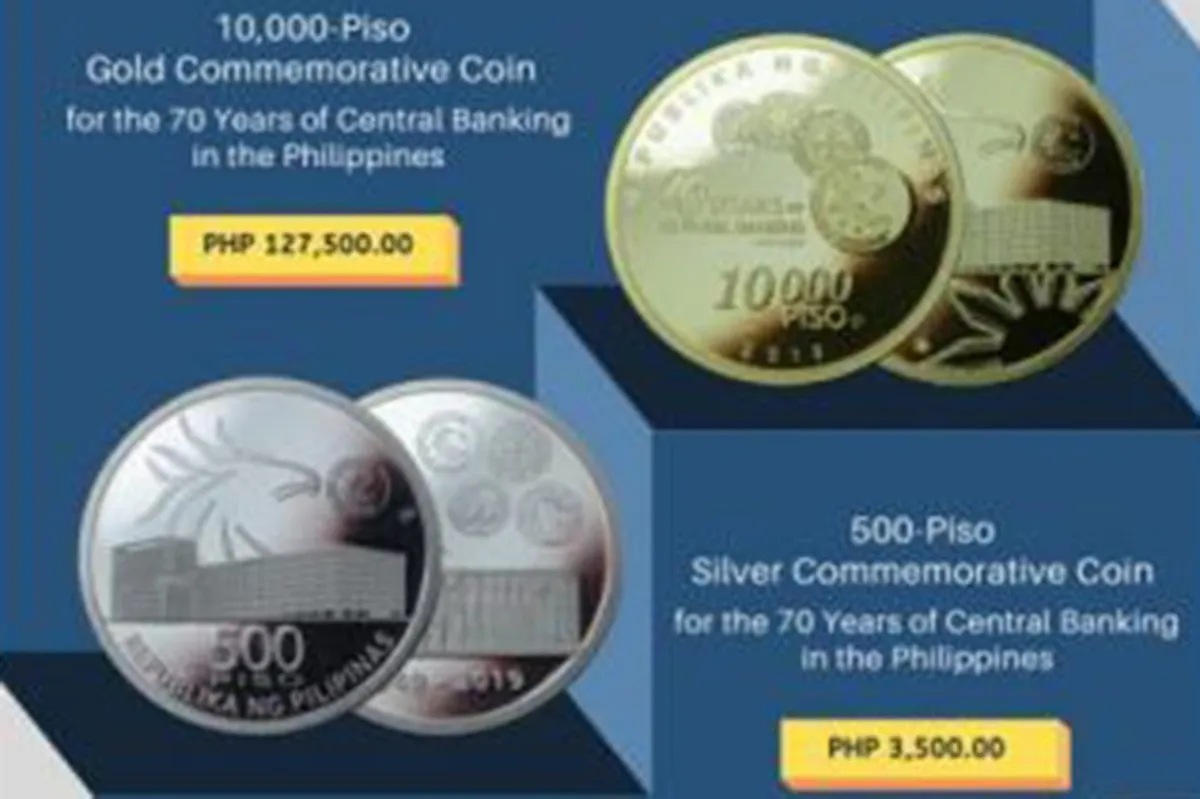 Bangko Sentral to sell special P10,000 and P500 coins | ABS-CBN News