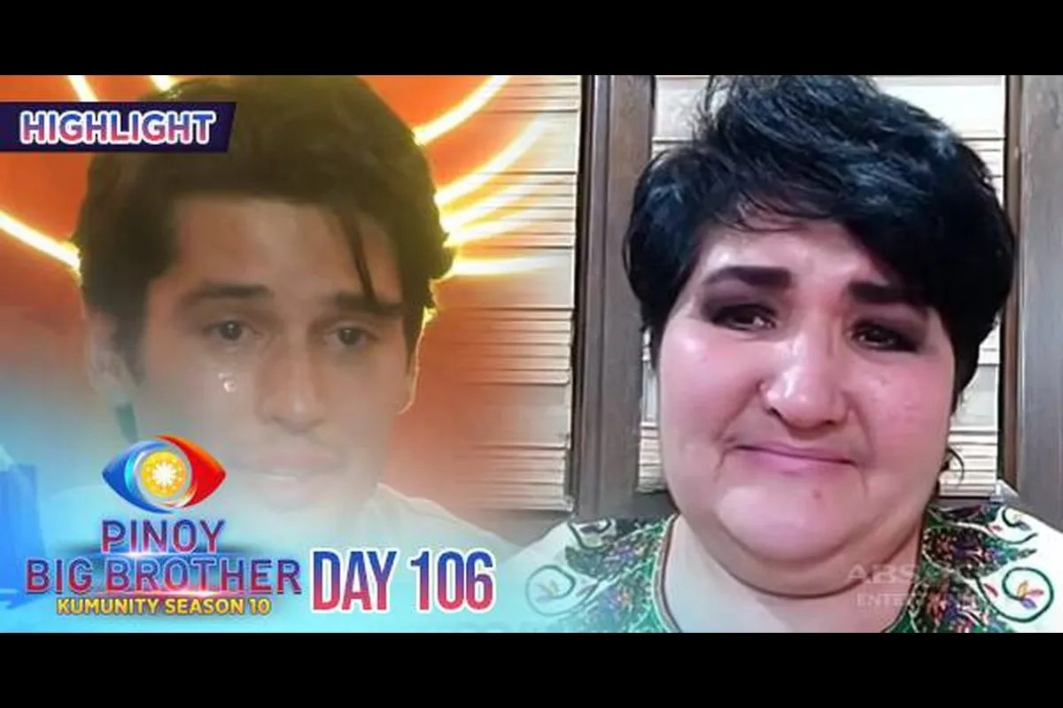 Day 106: Laziz, bumuhos ang luha nang makausap ang kanyang Ina | PBB ...