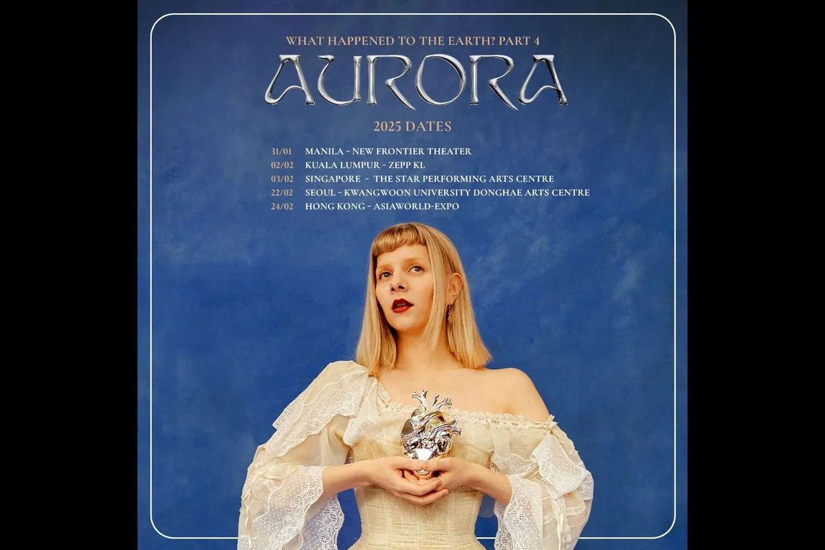 Norwegian singer Aurora coming to PH in Jan. 2025 | ABS-CBN Entertainment