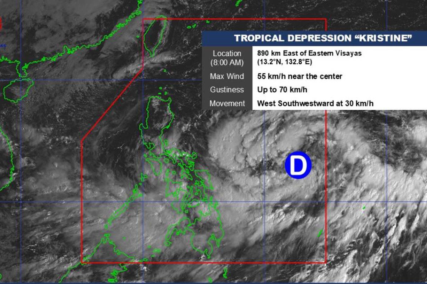 Kristine maintains strength, forecast to intensify into typhoon | ABS ...