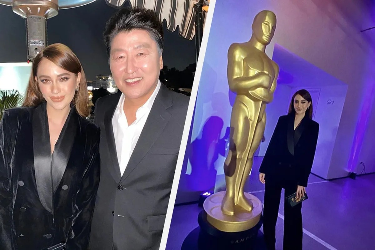 LOOK: Arci Muñoz attends Oscars event, poses with ‘Parasite’ star ...